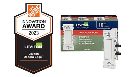 Decora Edge | Instale interruptores y tomacorrientes más rápido | Leviton
